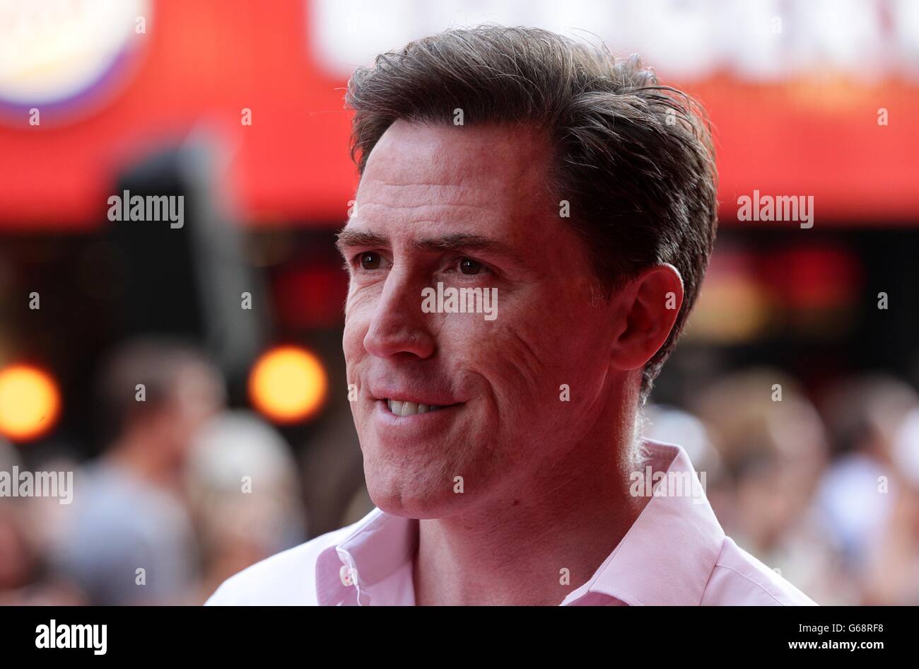 Rob Brydon arriving for the premiere of Alan Partridge : Alpha Papa, at ...