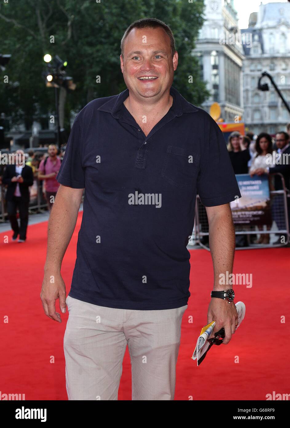 Al Murray arriving for the premiere of Alan Partridge : Alpha Papa, at ...