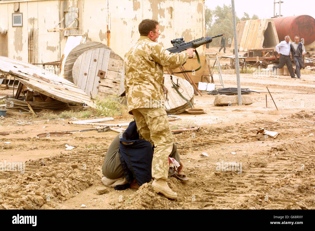 British Forces in Iraq Stock Photo - Alamy
