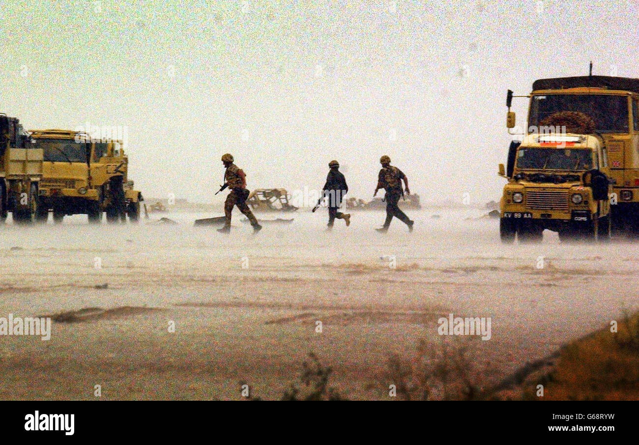 Heavy rain in Iraq Stock Photo - Alamy