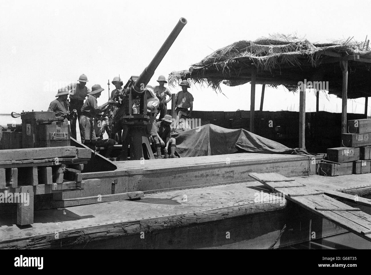 World War One - British Empire - Middle East Front - 1915 Stock Photo ...
