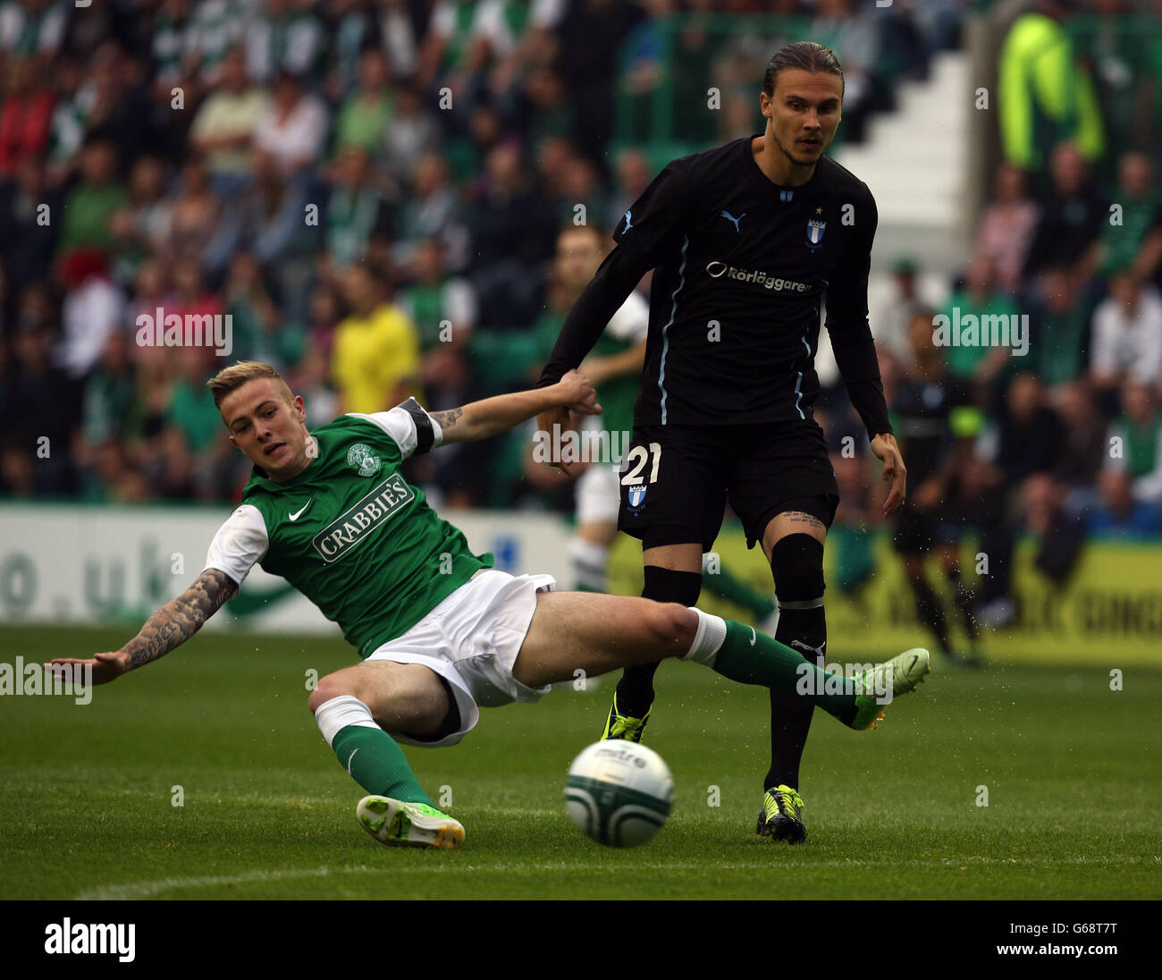 Hibernian v malmo ff hi-res stock photography and images - Alamy