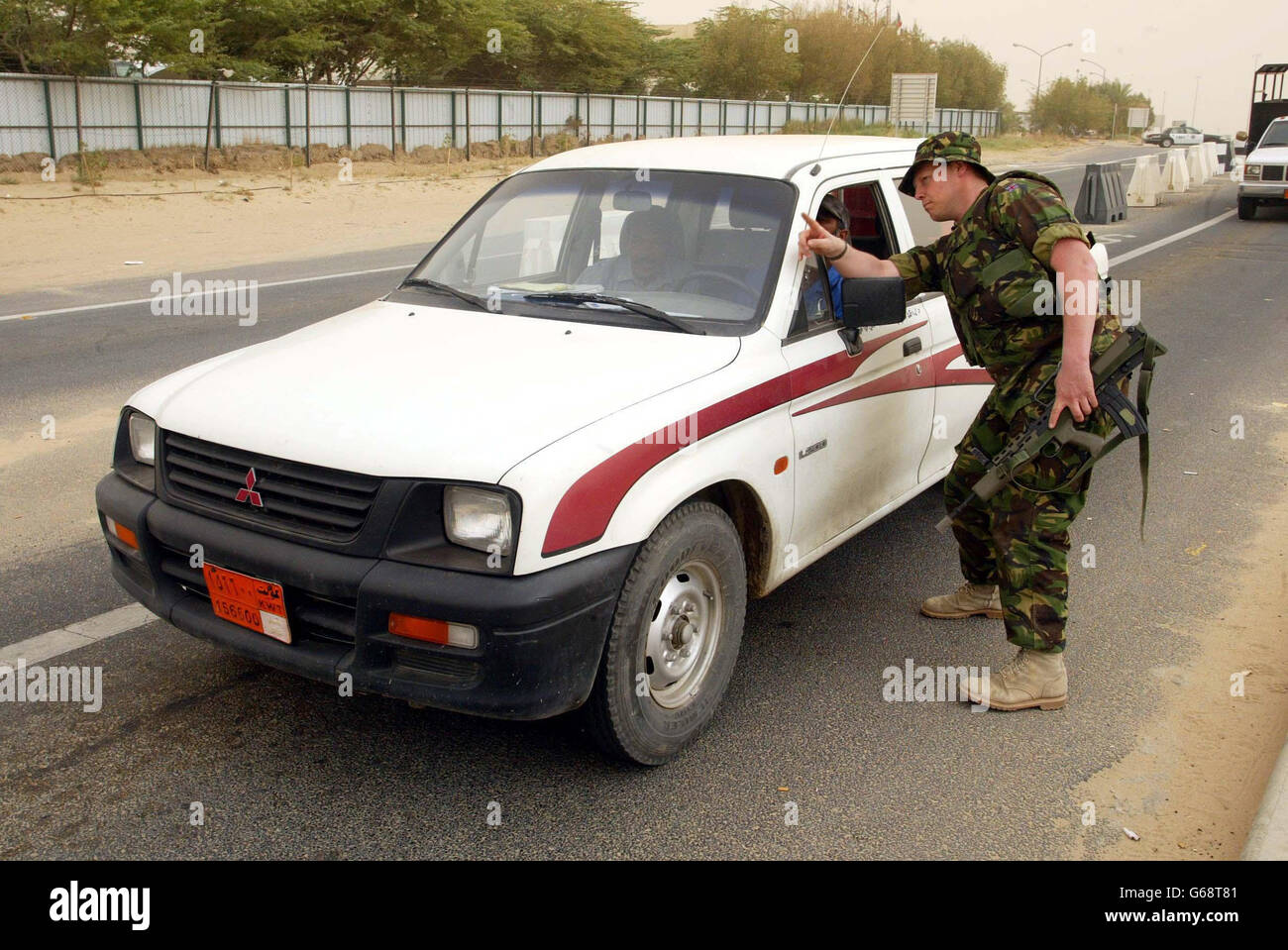British Forces in Kuwait Stock Photo - Alamy