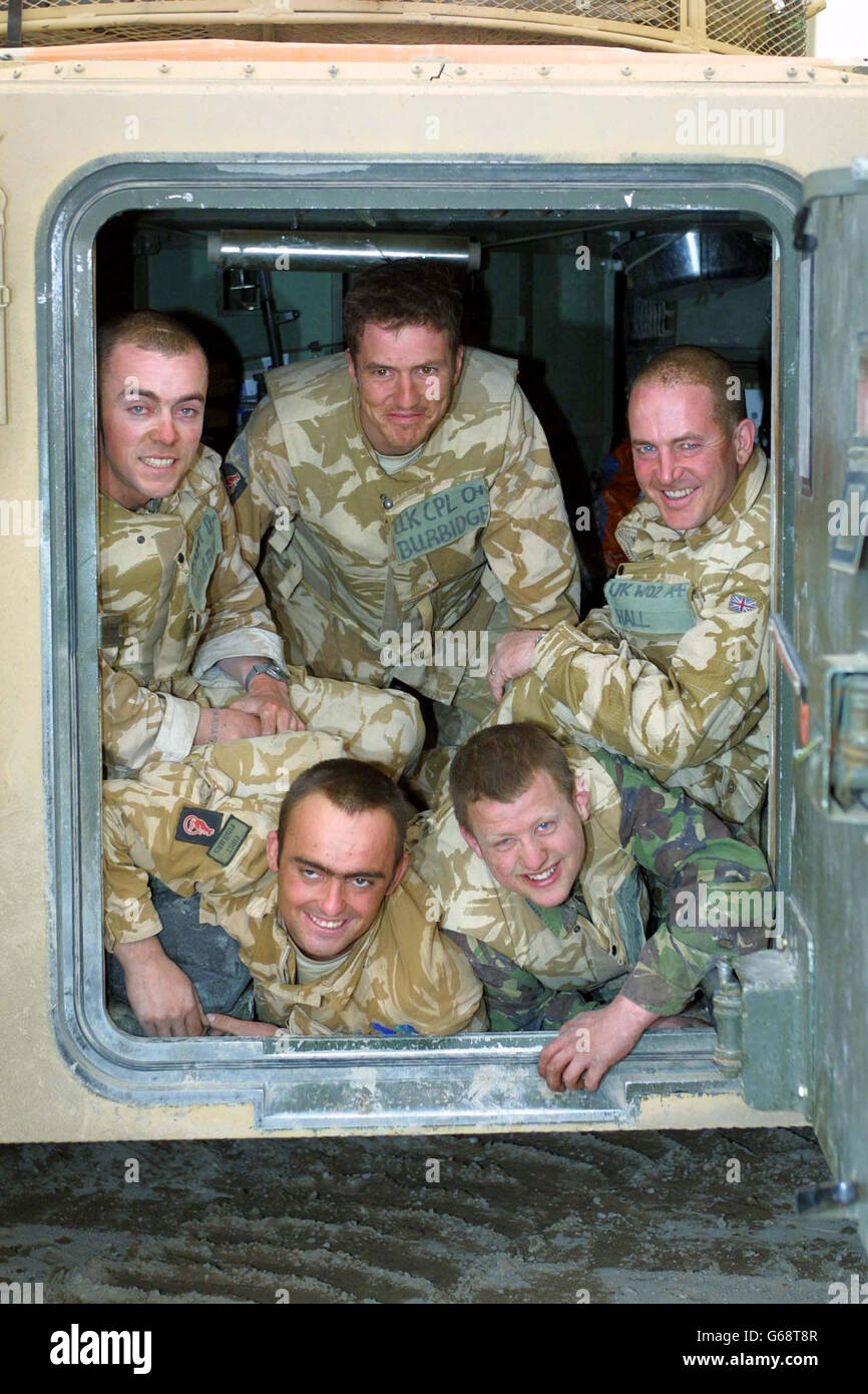 British Forces in Iraq Stock Photo - Alamy