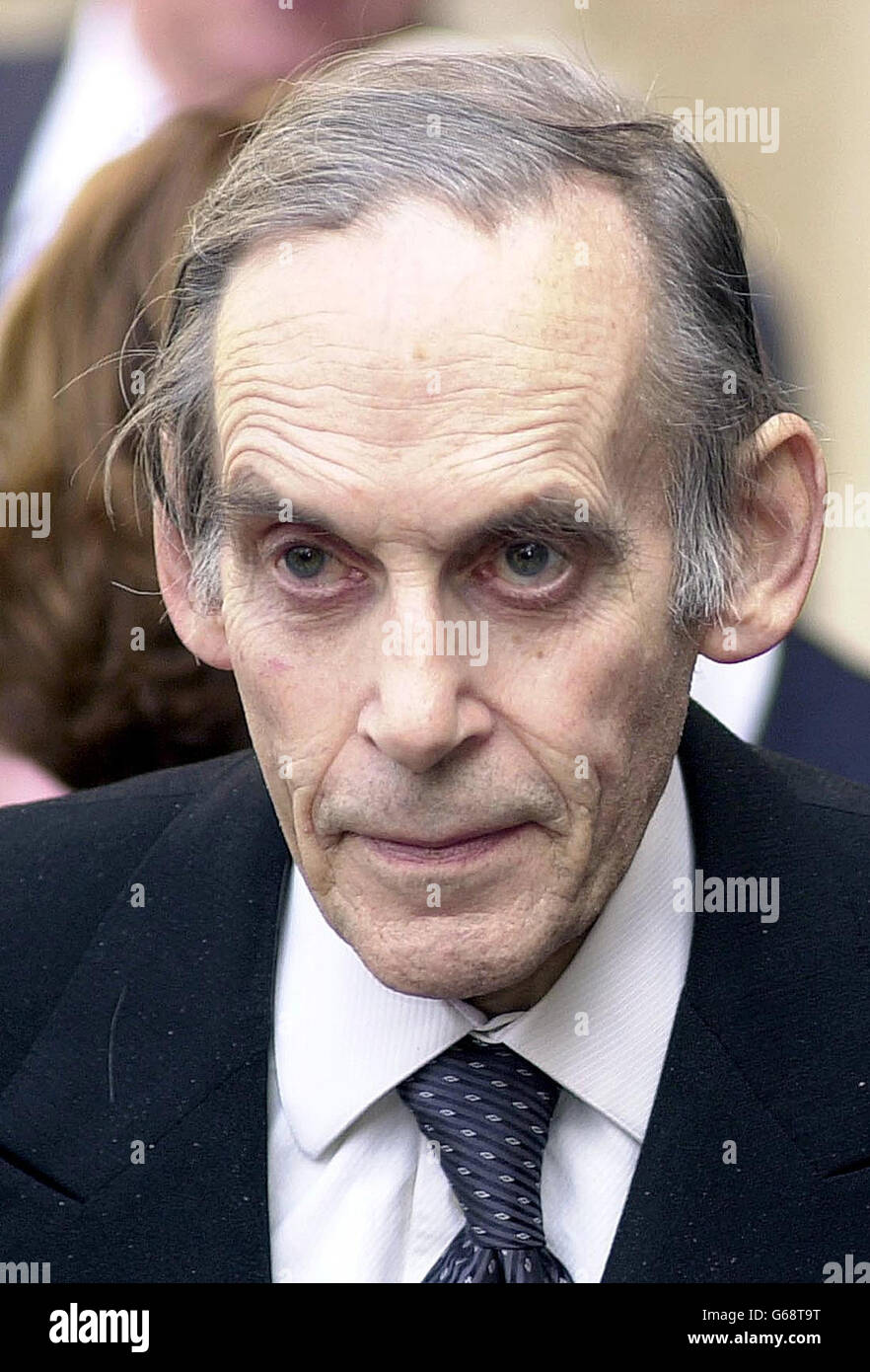 Lord Jenkins memorial service - Thorpe Stock Photo - Alamy