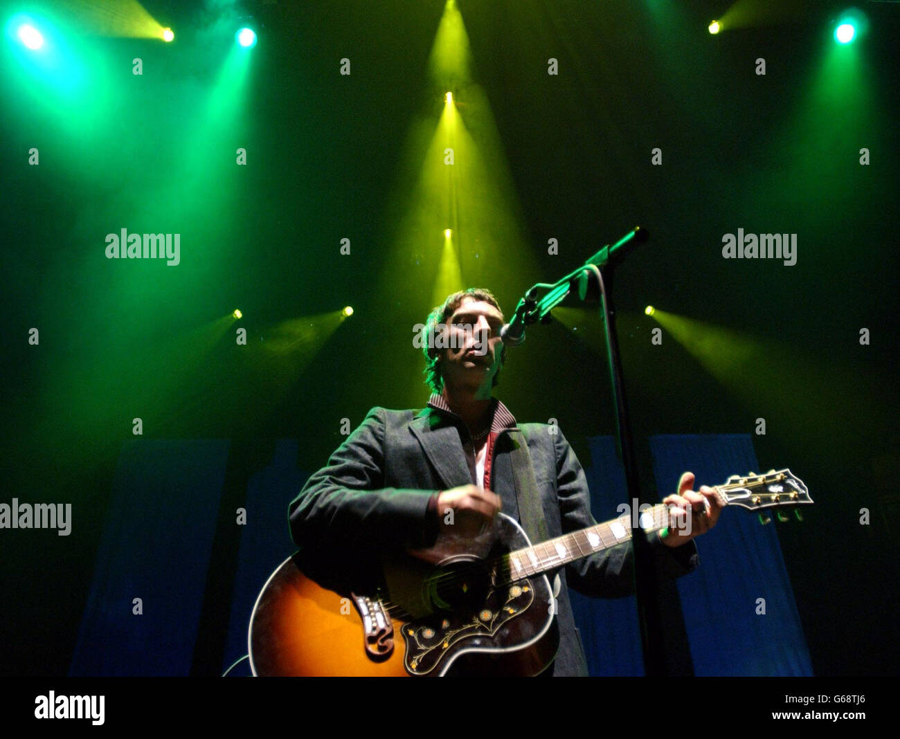 Richard Ashcroft performs on stage during the third in a series of ...