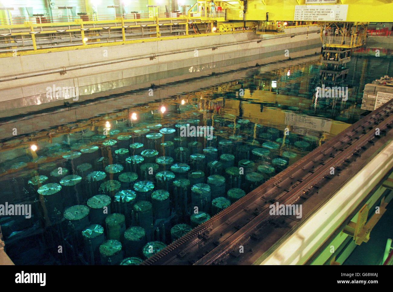 Nuclear Waste Storage Pool