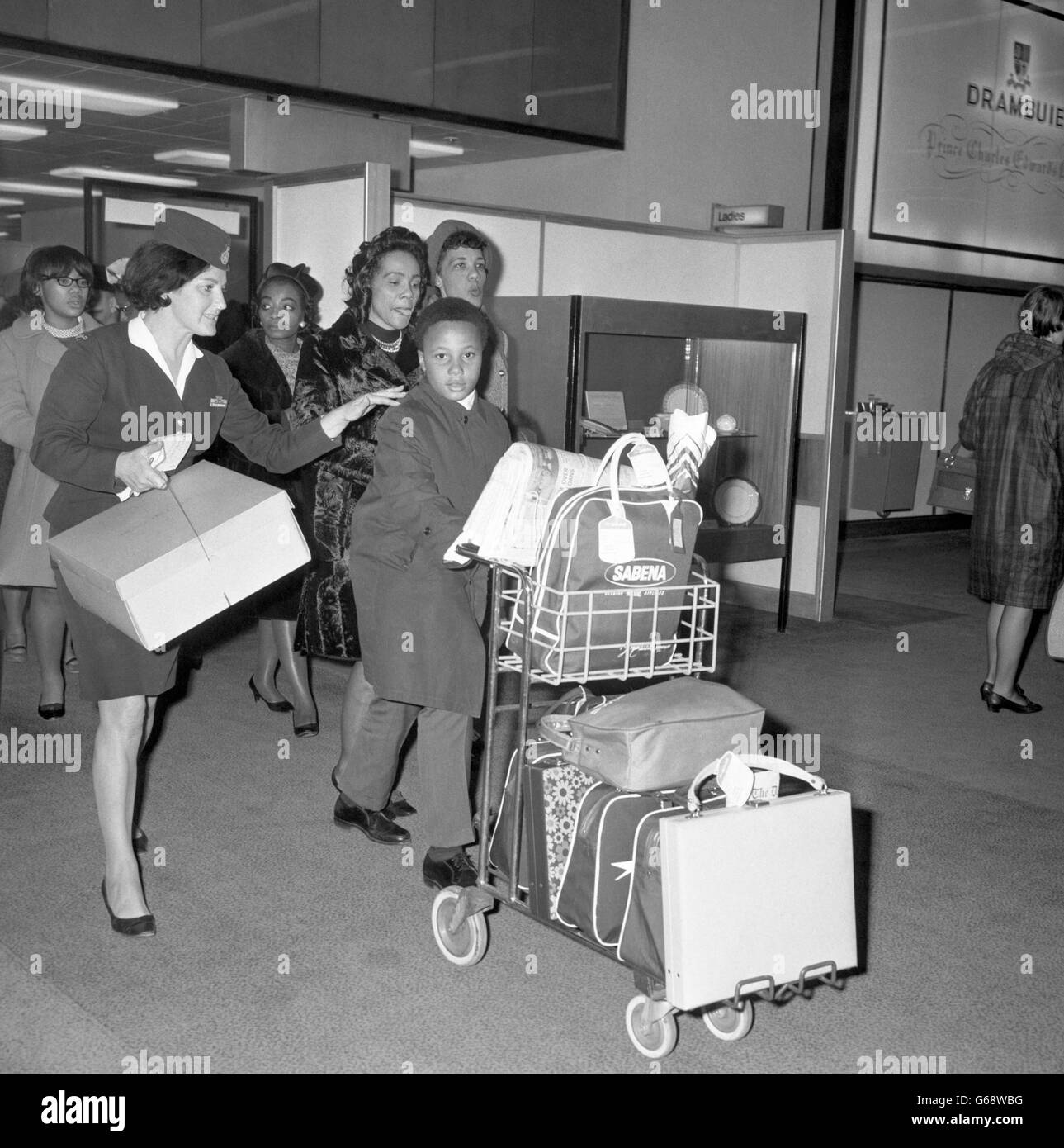 Civil Rights Movement - Martin Luther King's Family - Heathrow Airport ...
