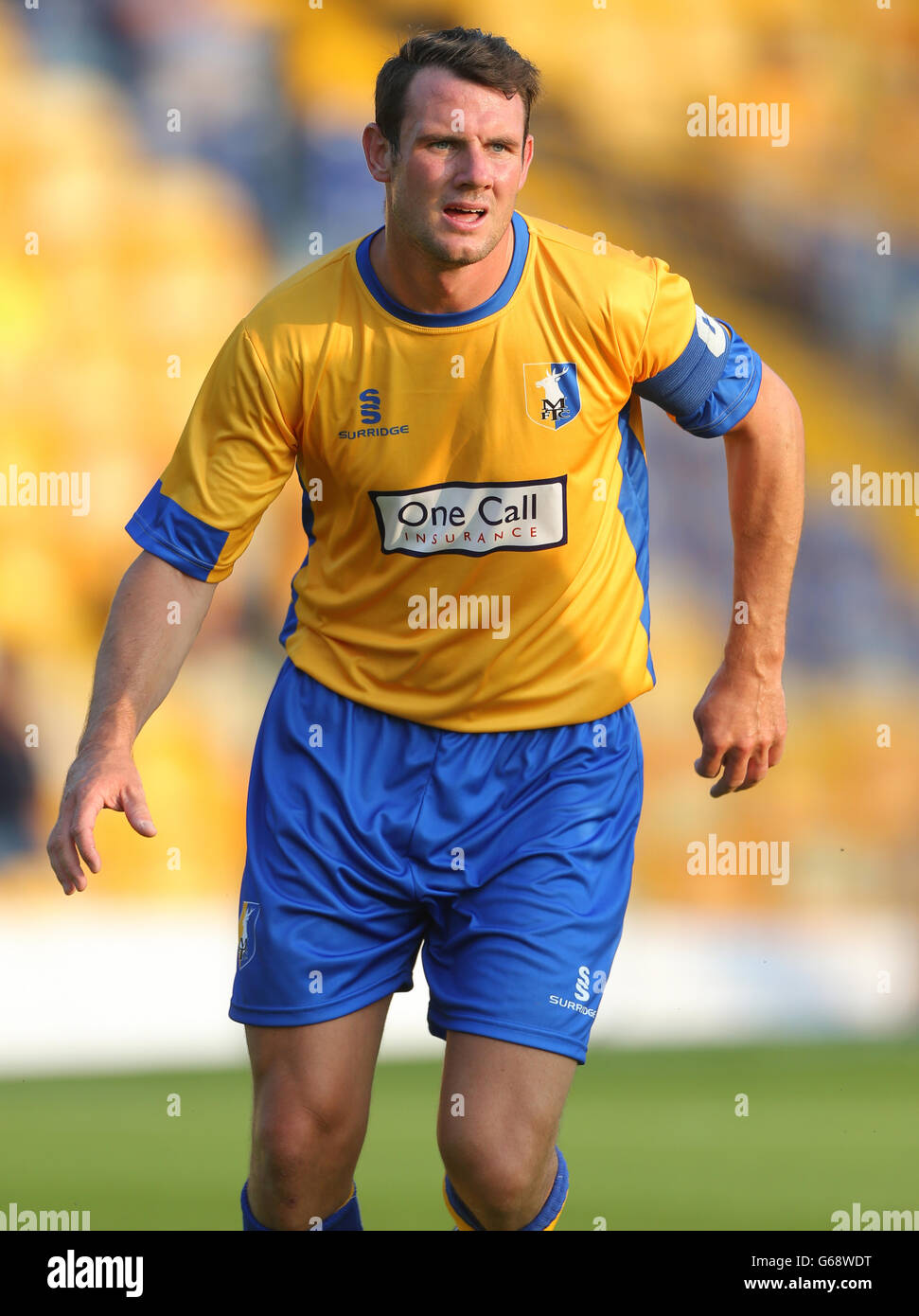 Mansfield Town's Lee Beevers, during Pre-Season Friendly against ...