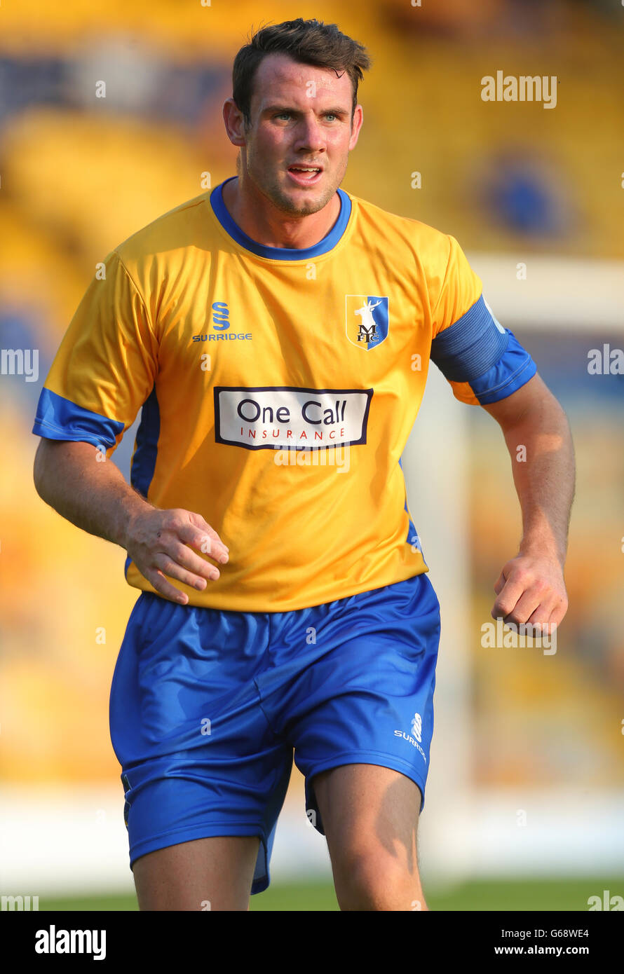 Mansfield Town's Lee Beevers, during Pre-Season Friendly against ...