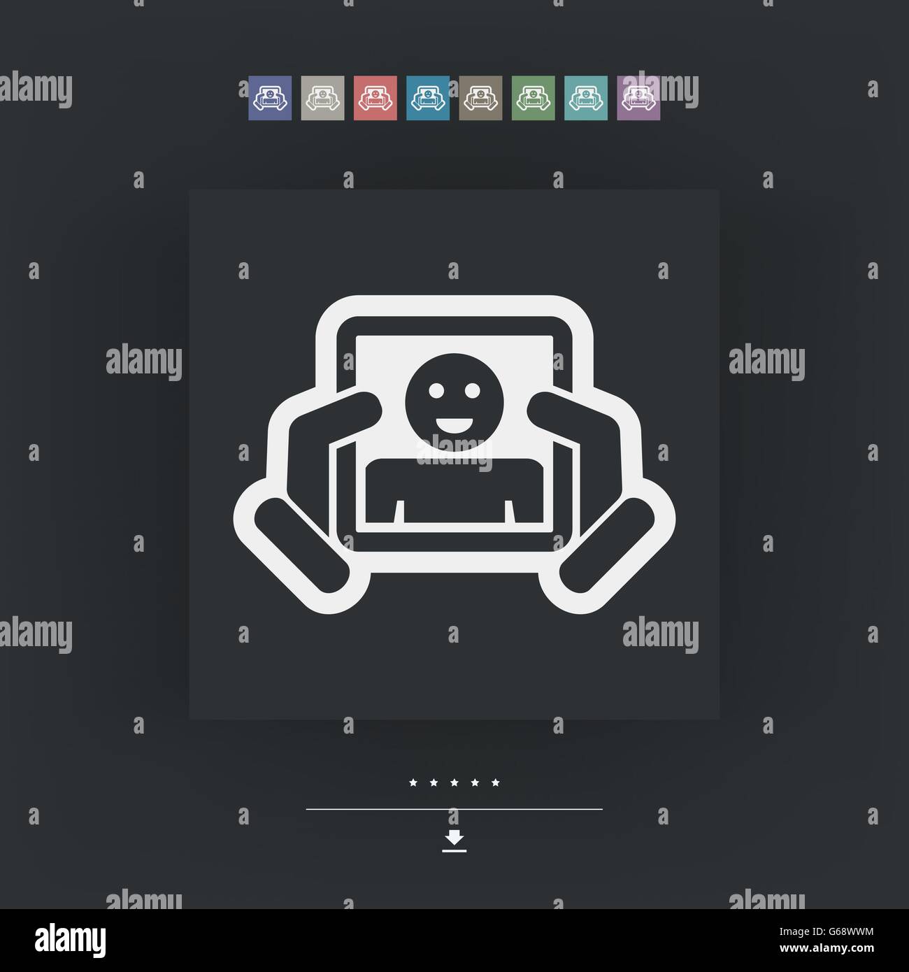 Fashion look Stock Vector Images - Alamy