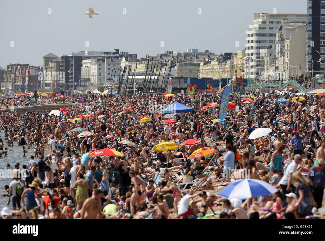 Summer Weather July 13 Stock Photo - Alamy
