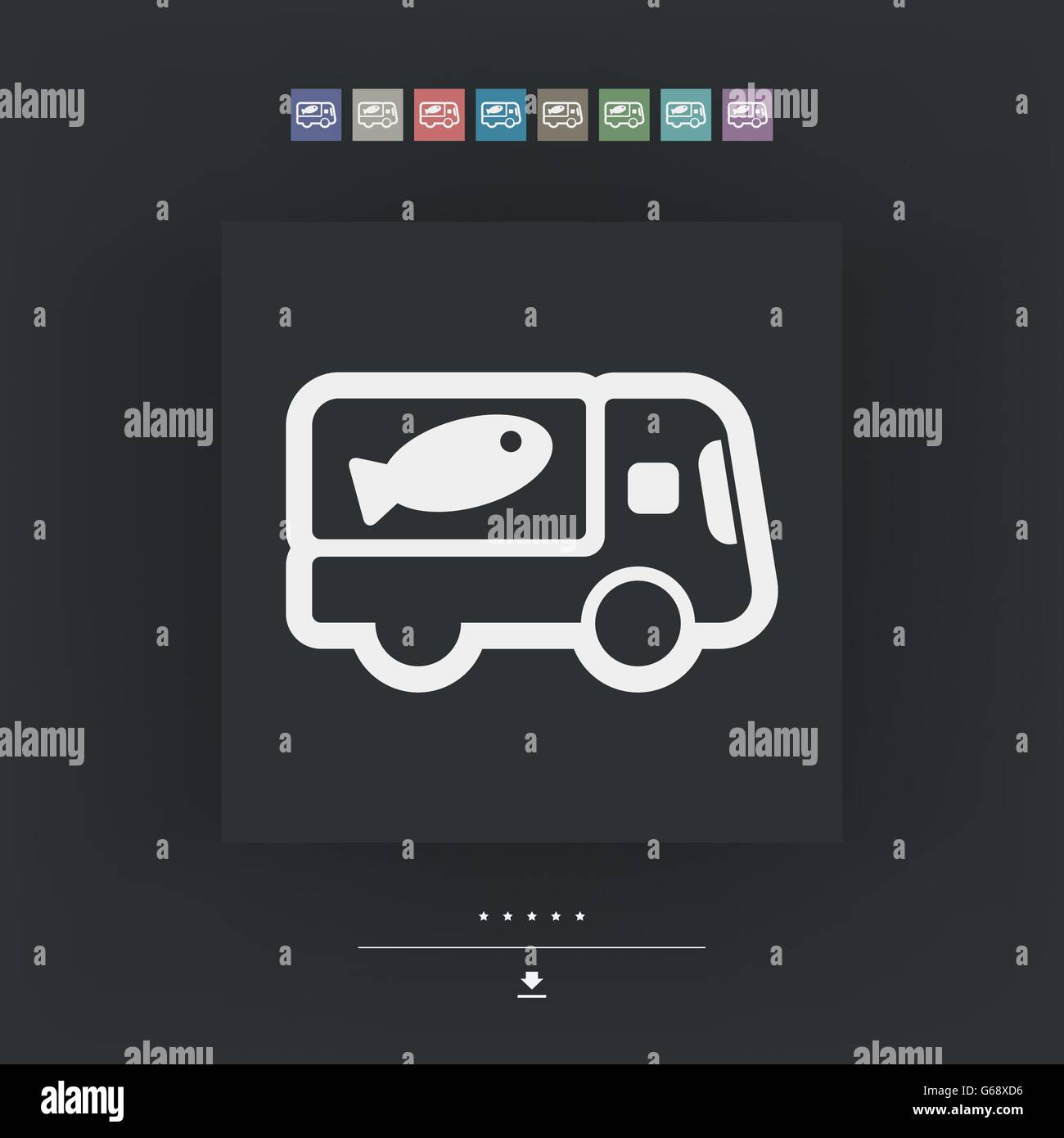 Fish Delivery Van High Resolution Stock Photography and Images - Alamy