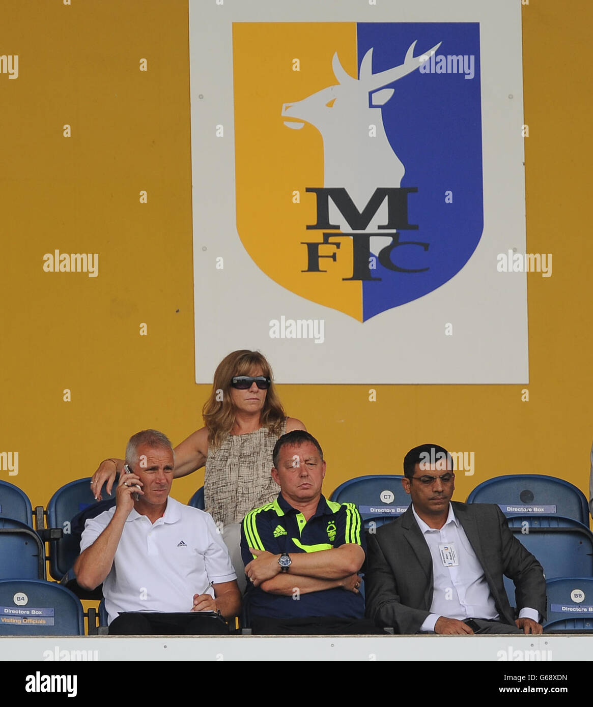Nottingham forest assistant manager david kelly hi-res stock ...