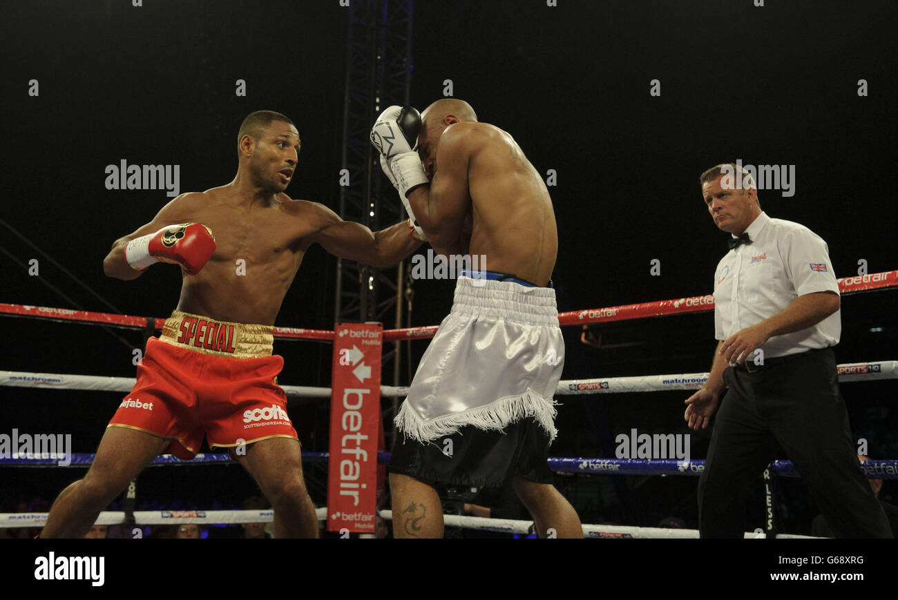 Boxing - Light Middleweight Bout - Kell Brook v Carson Jones - Craven ...