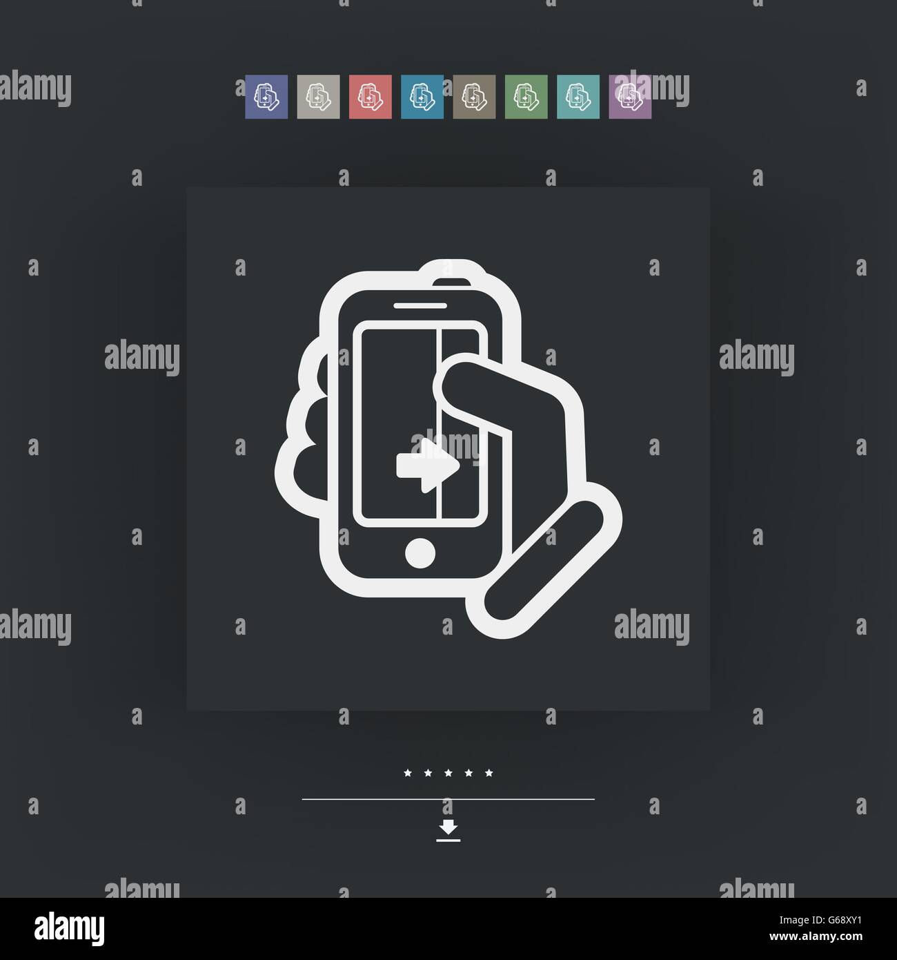 Sliding roll Stock Vector Images - Alamy