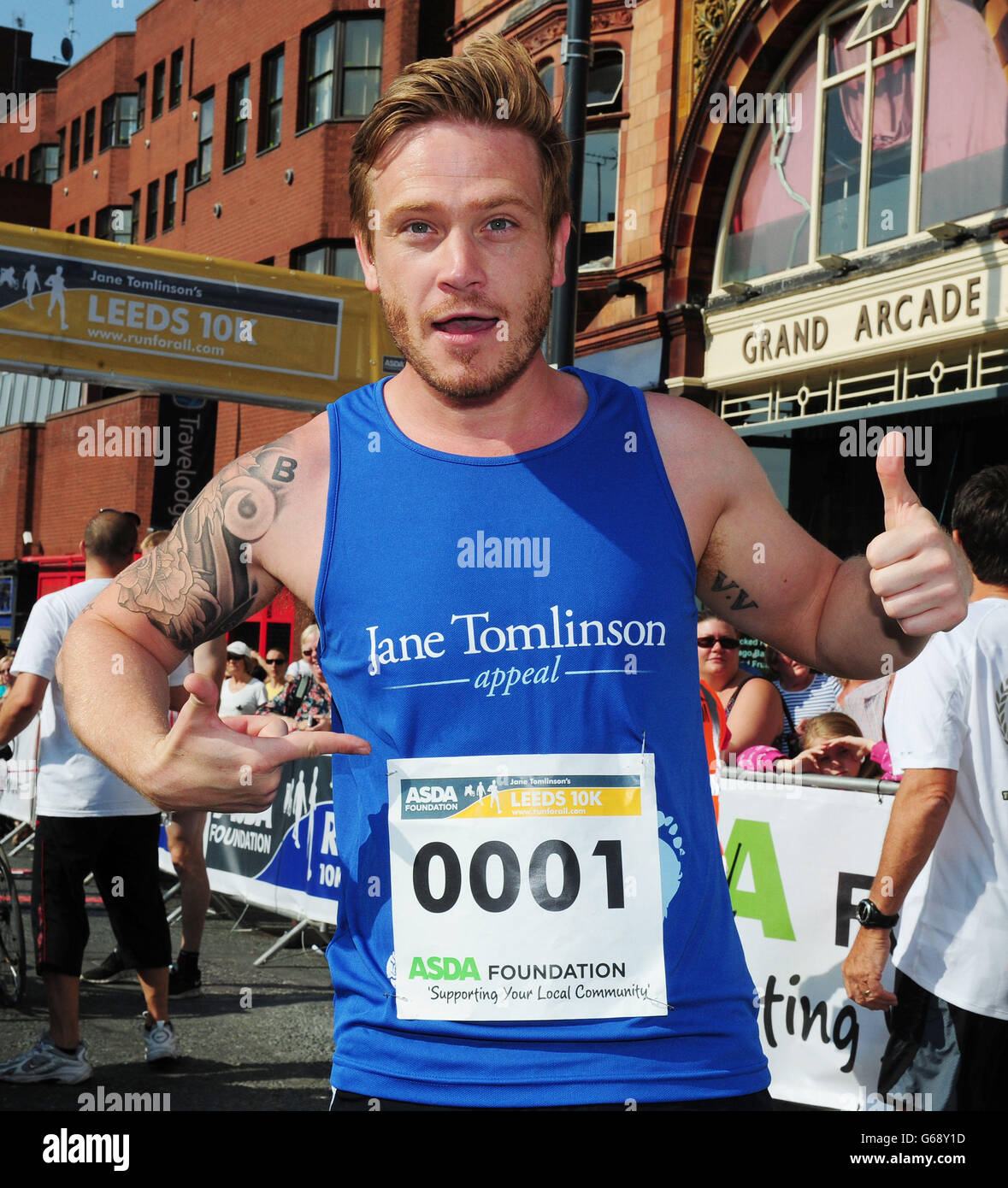 Emmerdale actor matthew wolfenden hi-res stock photography and images ...