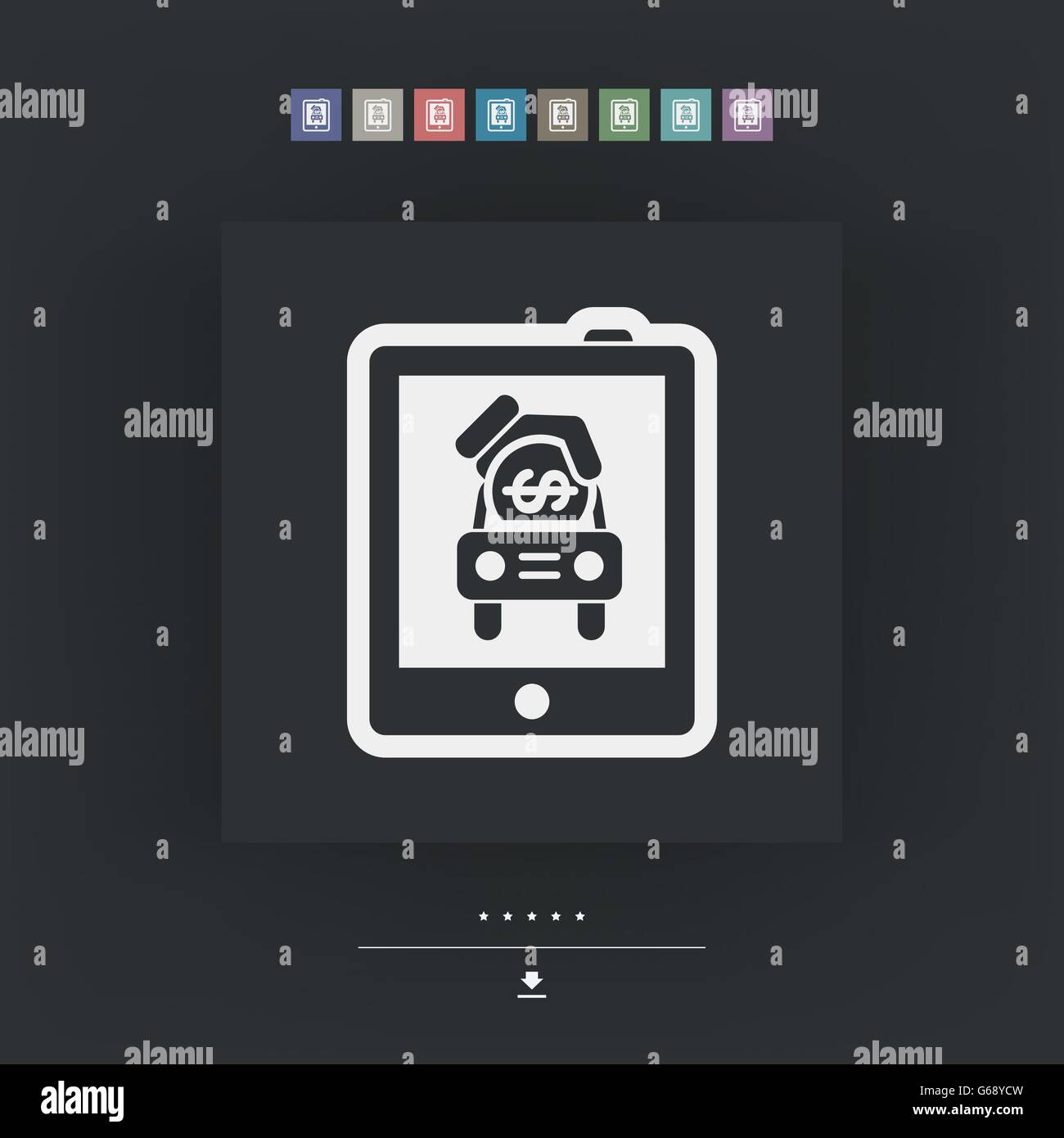 Car sales contract Stock Vector Images - Alamy