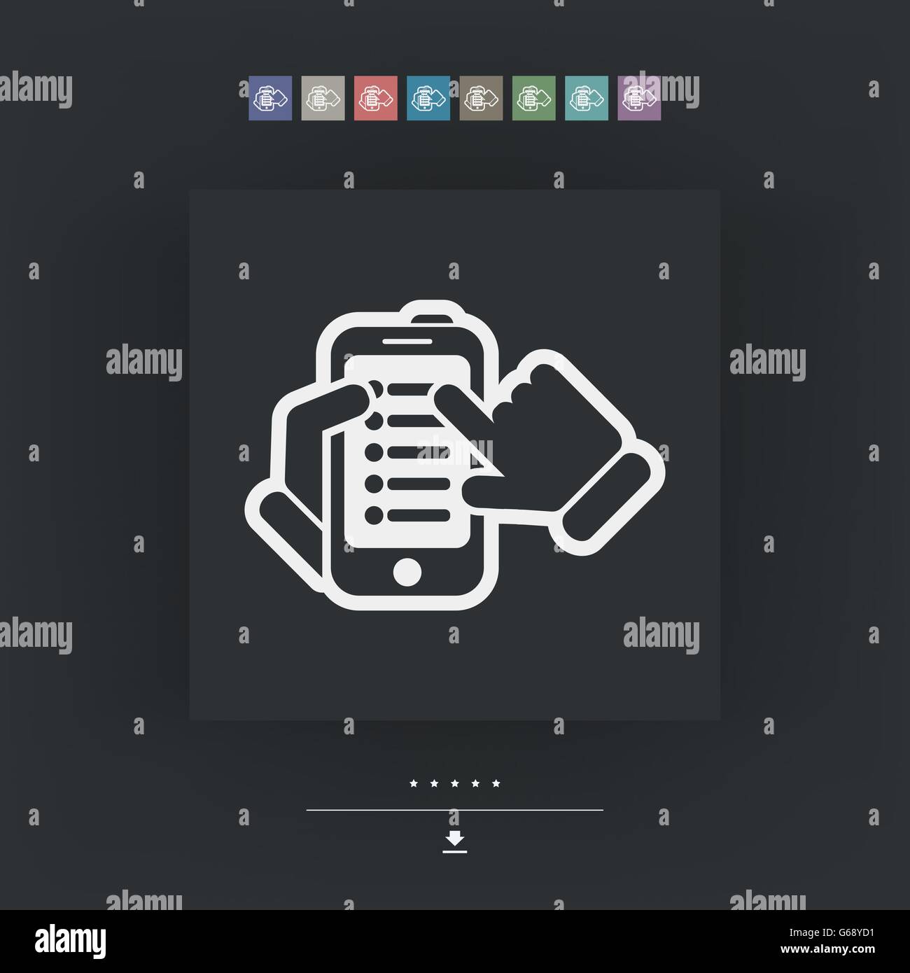 Display list Stock Vector Images - Alamy