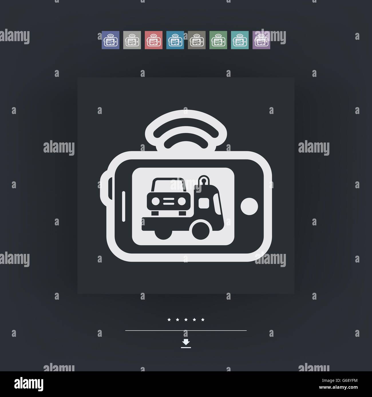 Mobile car assistance Stock Vector Image & Art - Alamy