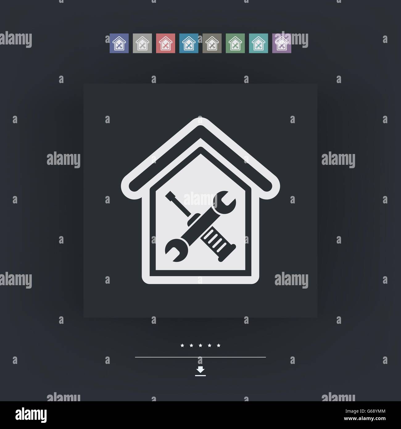 Domestic repair Stock Vector Images - Alamy