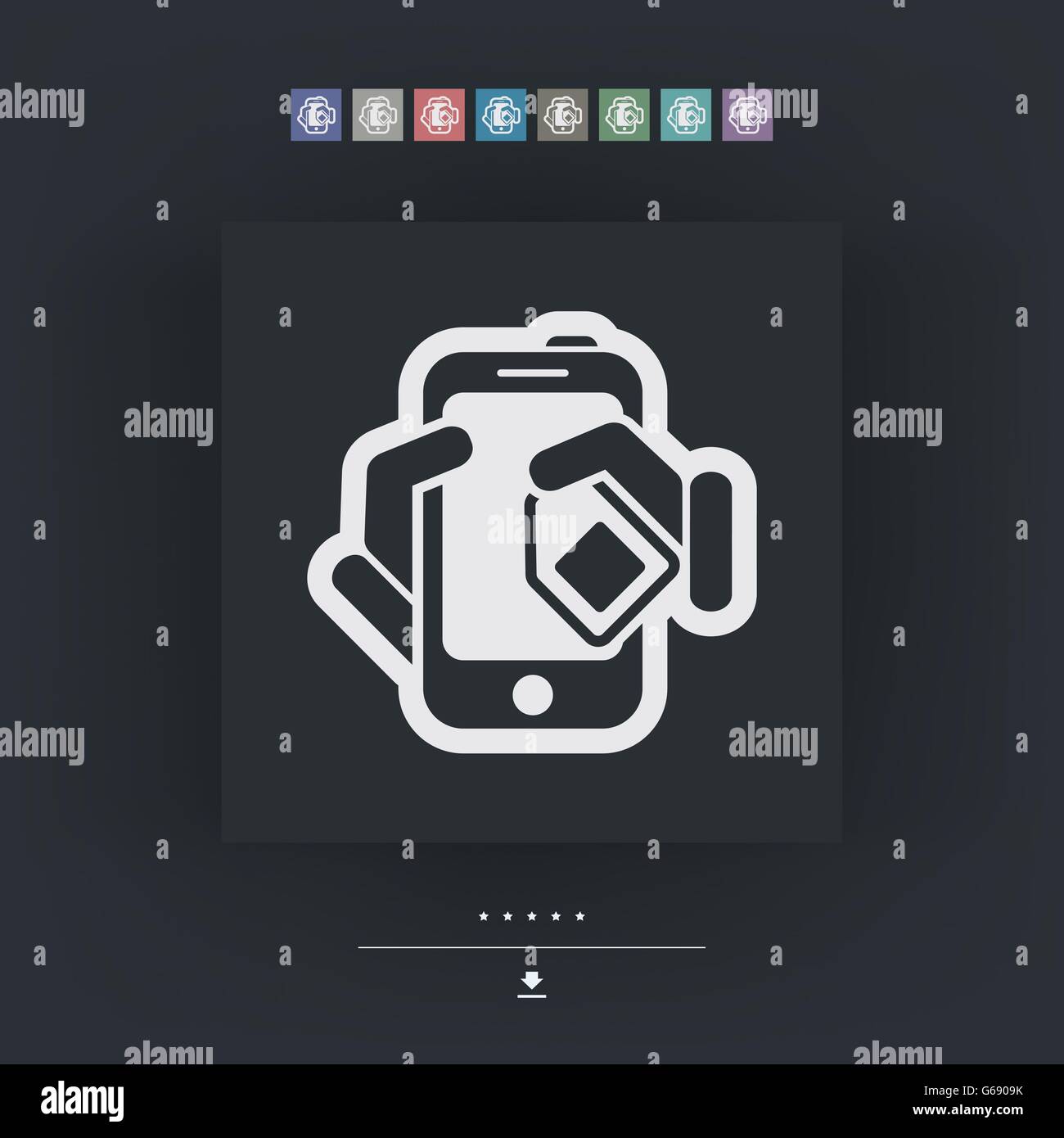 Phone card icon Stock Vector Image & Art - Alamy