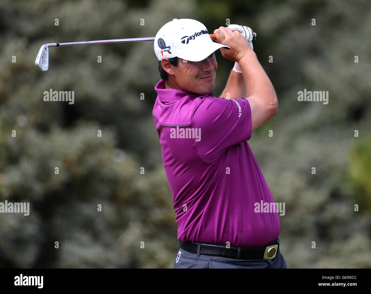 USA's Johnson Wagner during day one of the 2013 Open Championship at ...