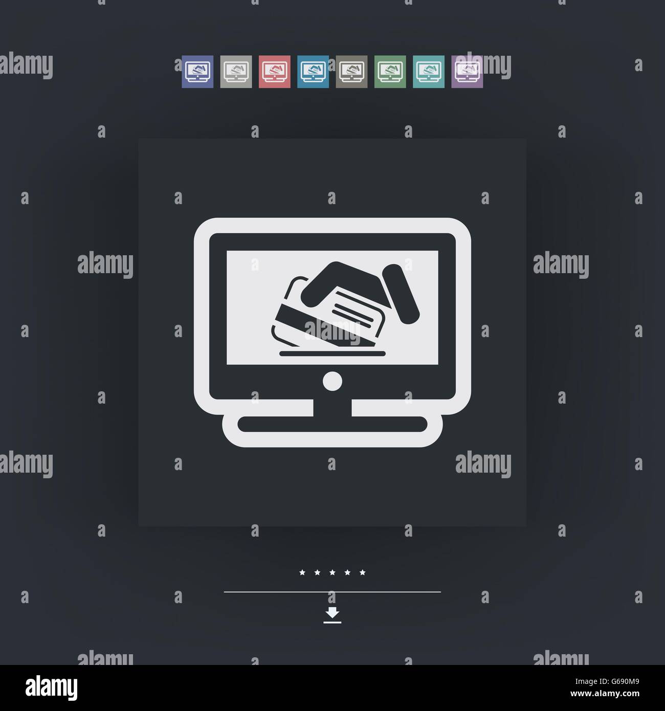 Pay tv icon Stock Vector Image & Art - Alamy