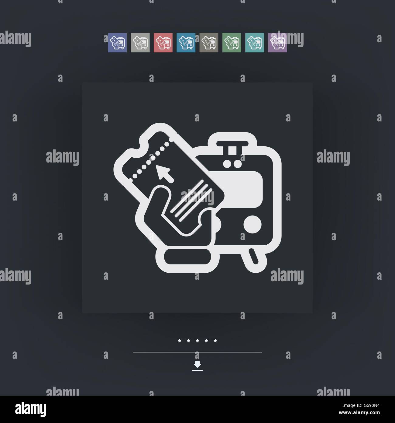 Check rail Stock Vector Images - Alamy