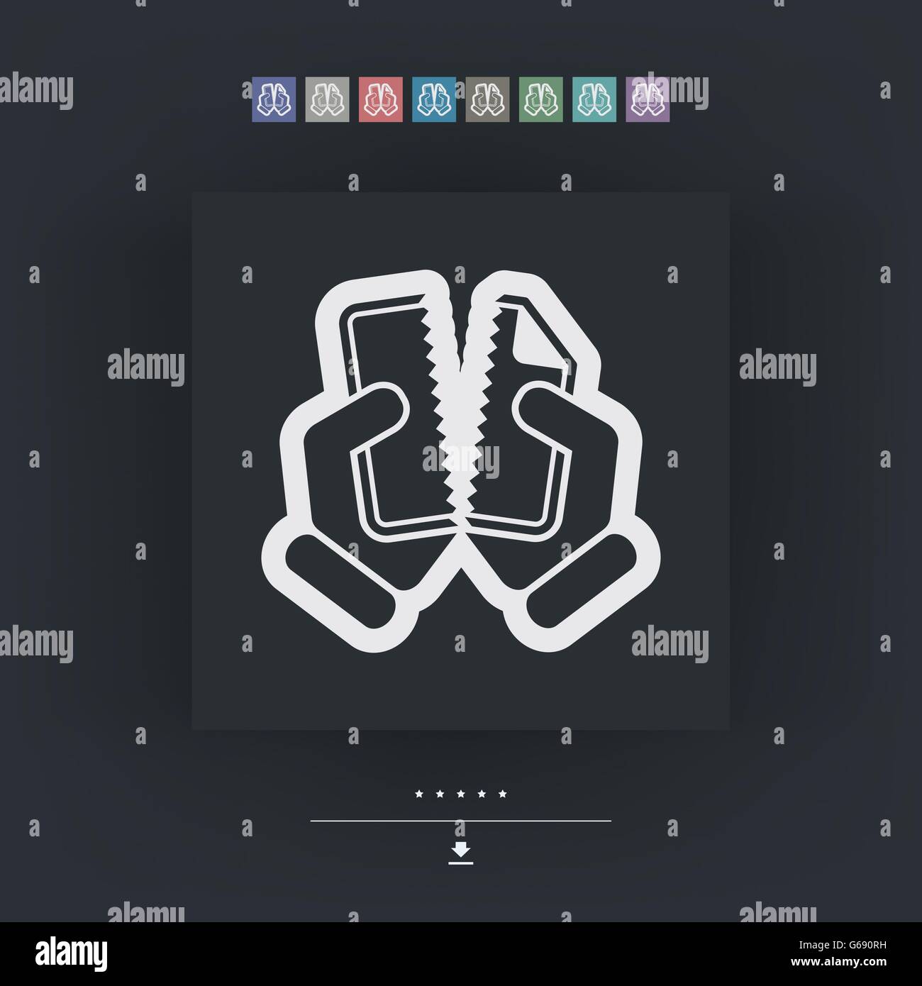 Tear sheet icon Stock Vector Image & Art - Alamy