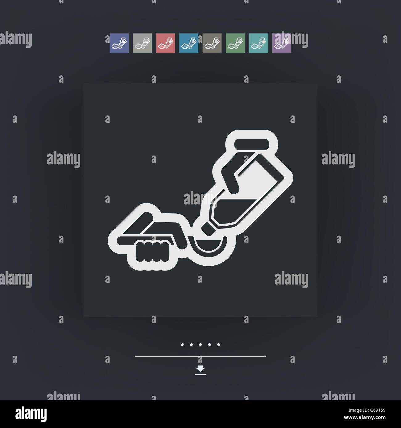 Dose medicament Stock Vector Images - Alamy