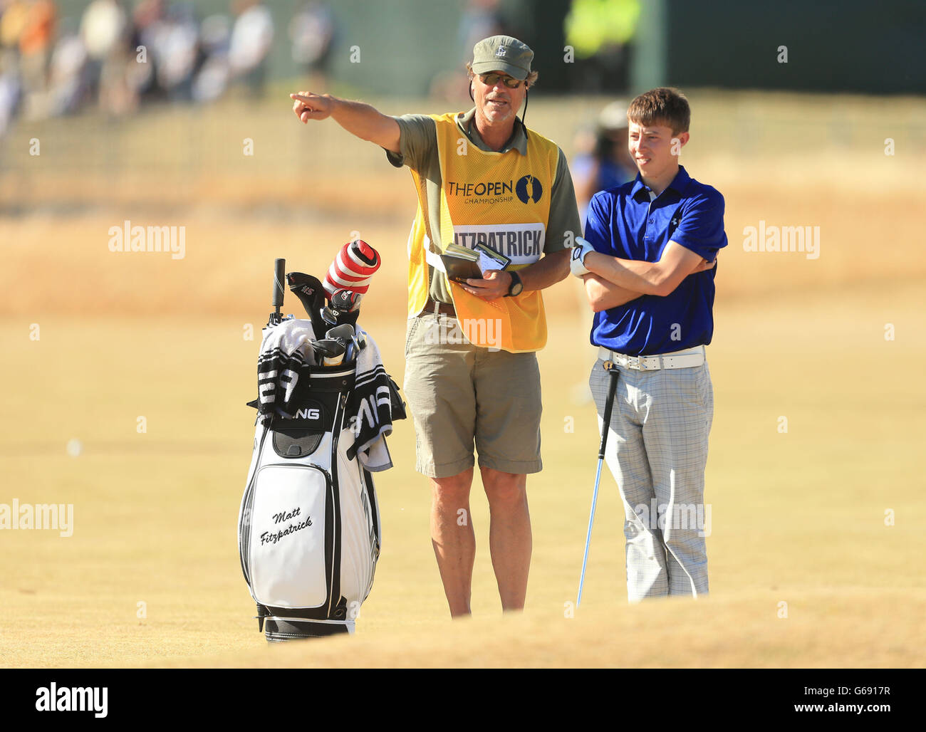 Golf - The Open Championship 2013 - Day One - Muirfield Golf Club Stock ...