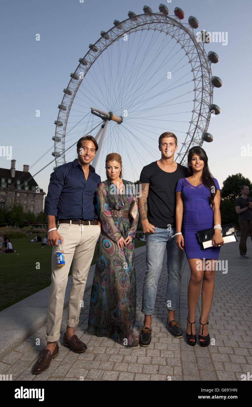 Editorial use only towie cast members james lock hi-res stock ...