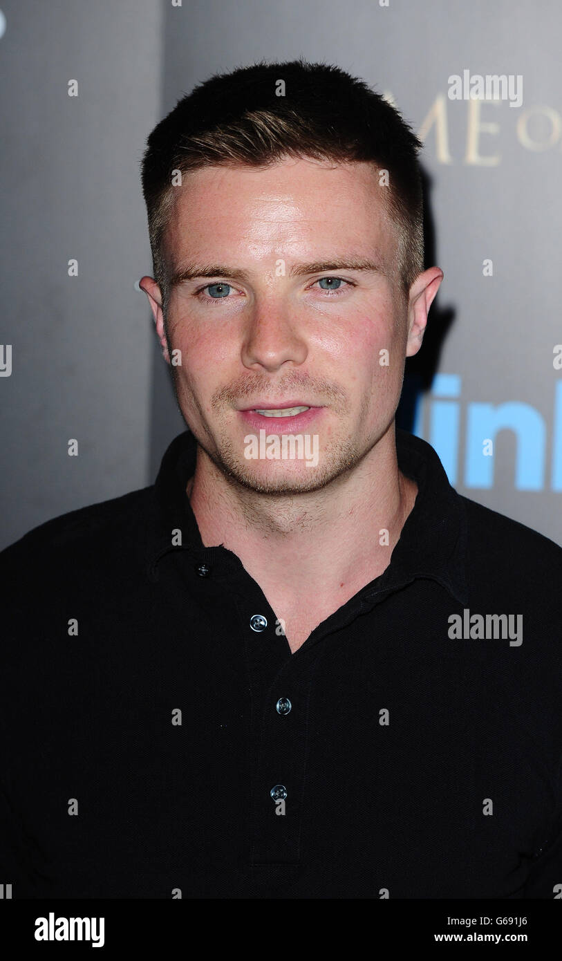 Joe Dempsie arriving at an evening to celebrate Game Of Thrones Season ...