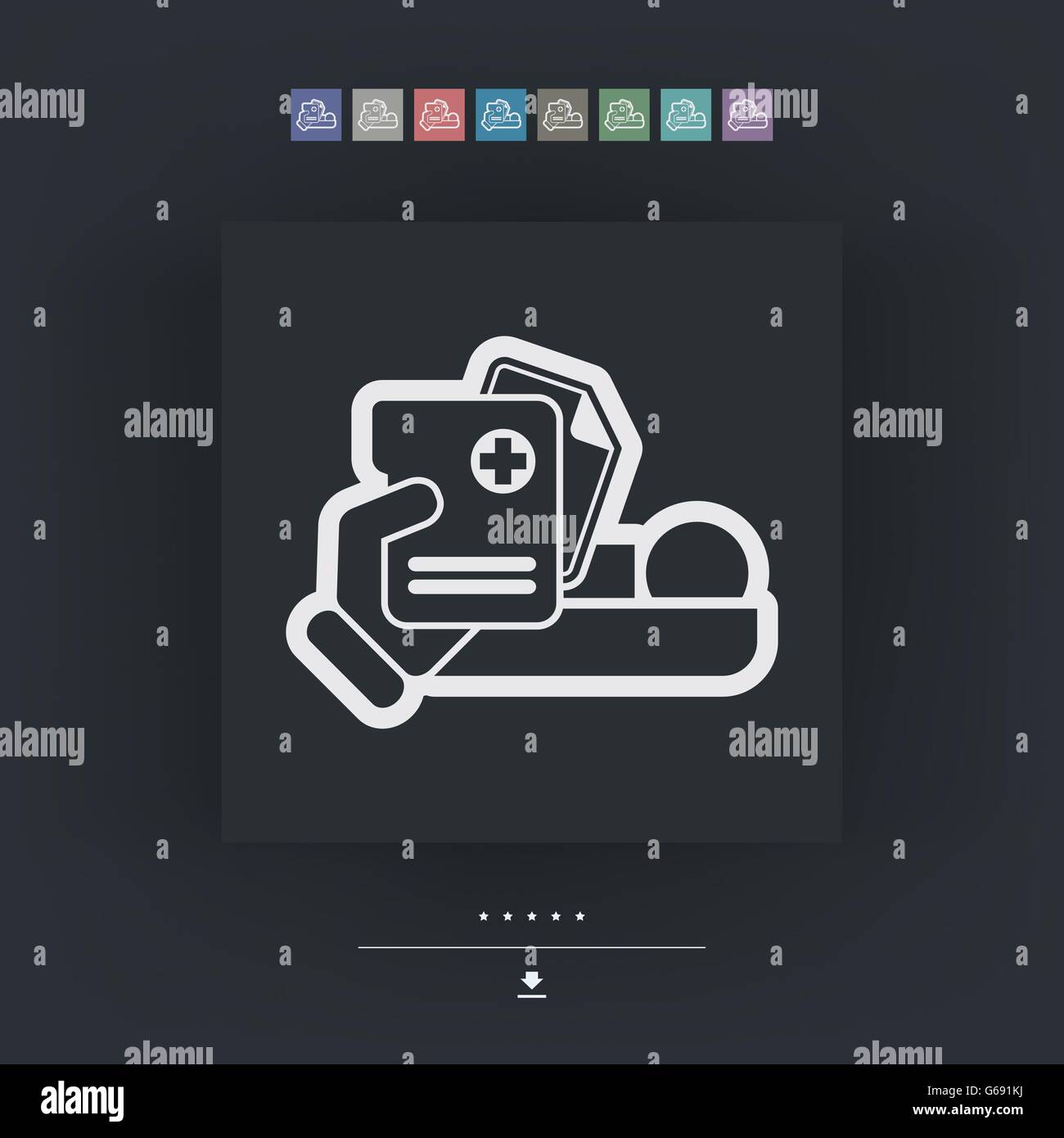 Examination test room Stock Vector Images - Alamy