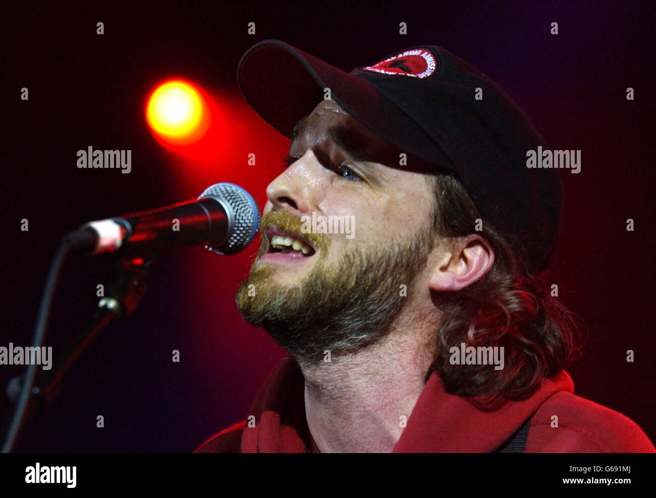 Travis One Big No anti-war concert Stock Photo - Alamy