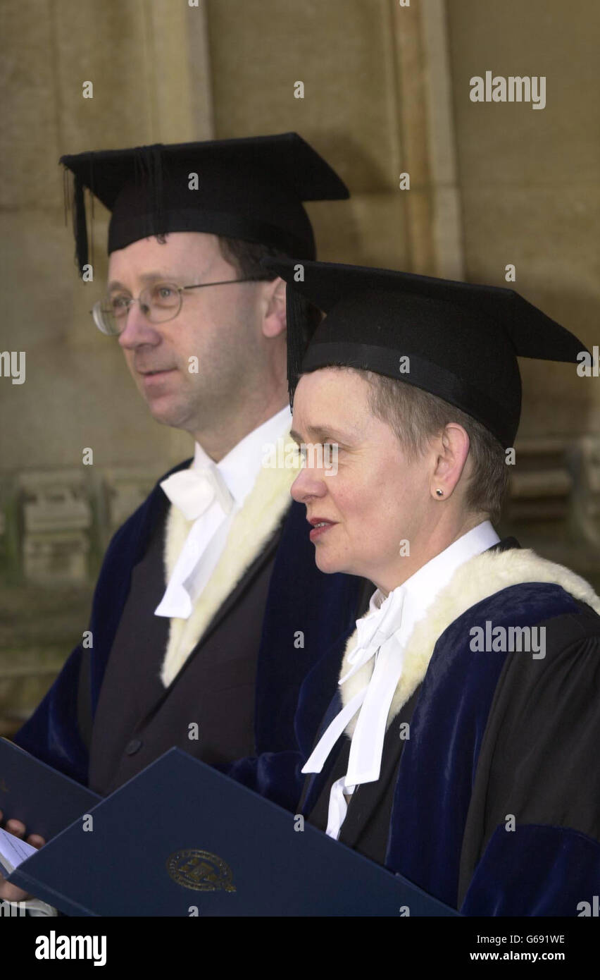 Senior proctor of oxford university hi-res stock photography and images ...