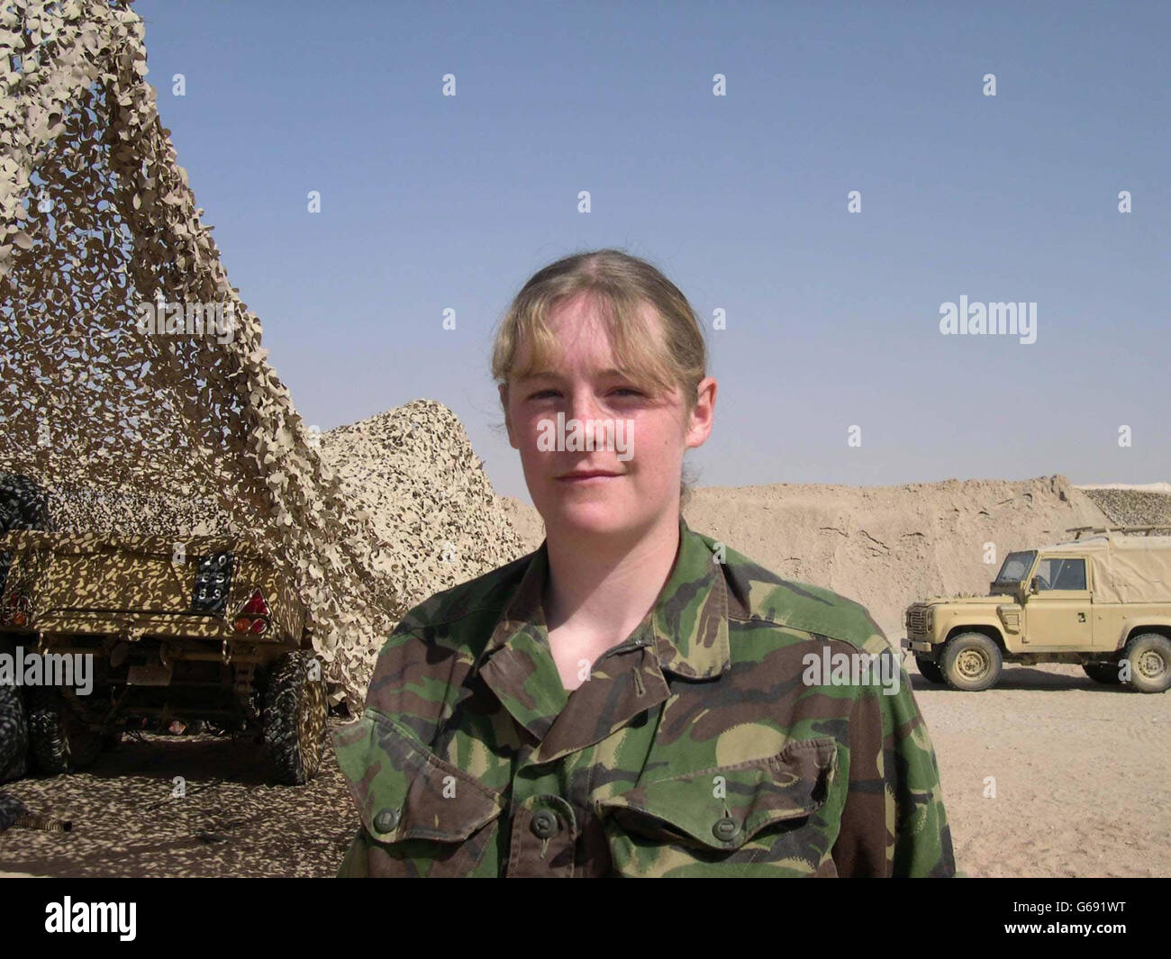 At camp coyote in northern kuwait hi-res stock photography and images ...