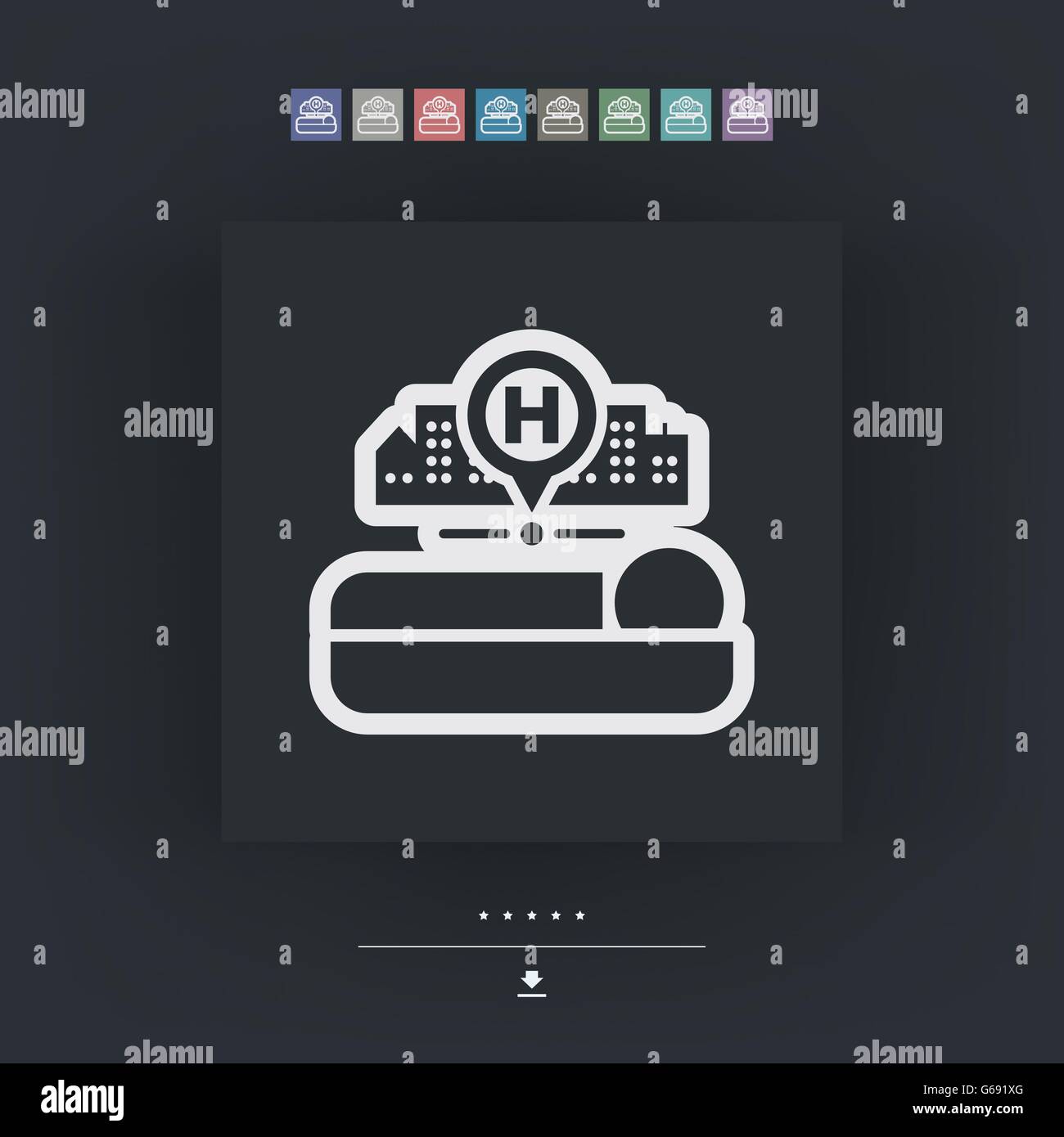 Directions to hospital Stock Vector Images - Alamy