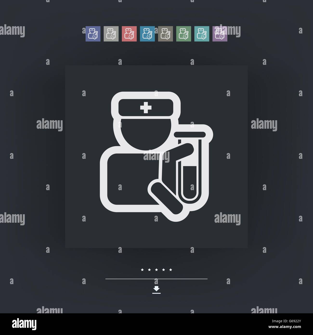 Medical Test tube Stock Vector Image & Art - Alamy