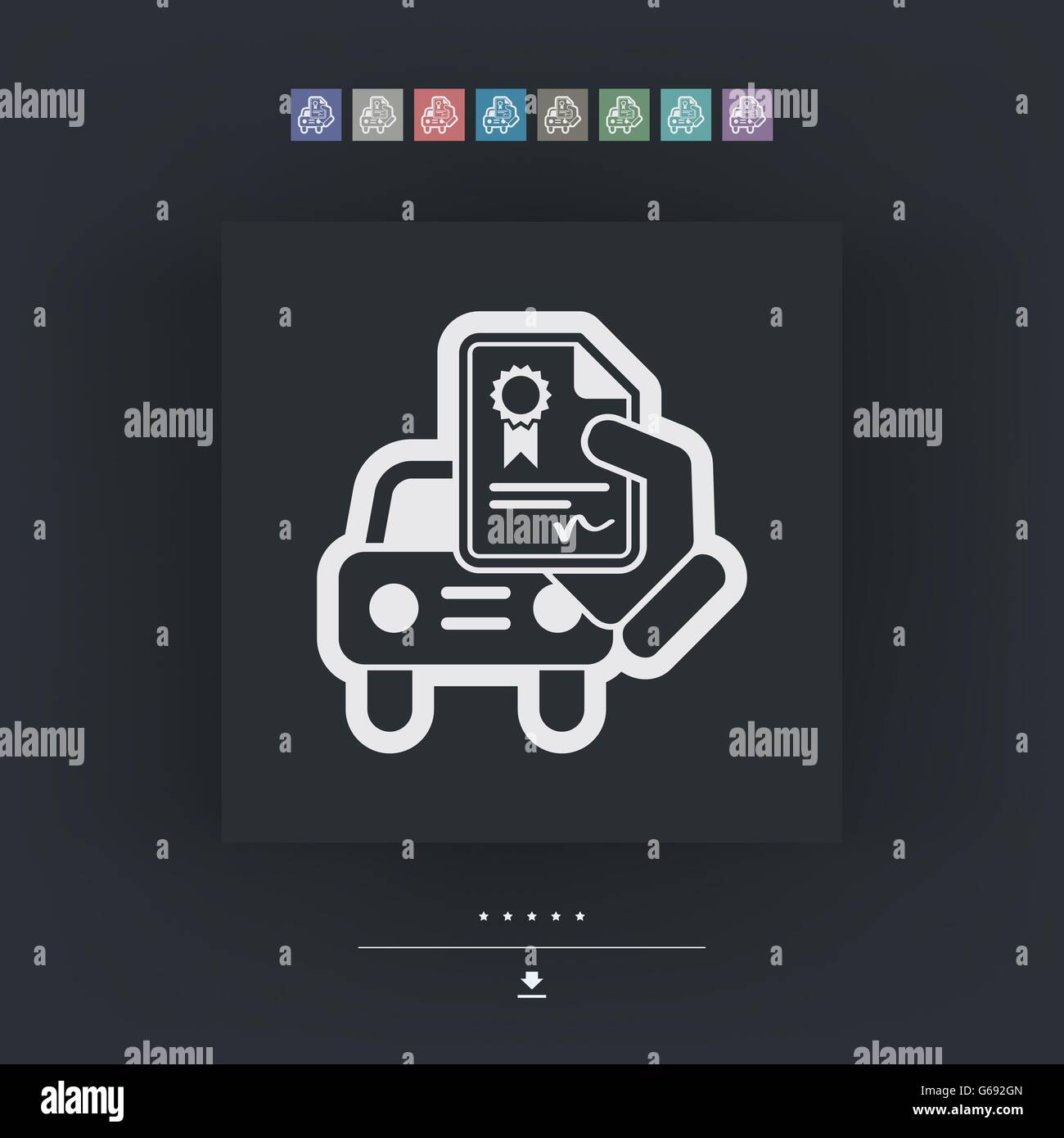 Car subscription Stock Vector Images - Alamy