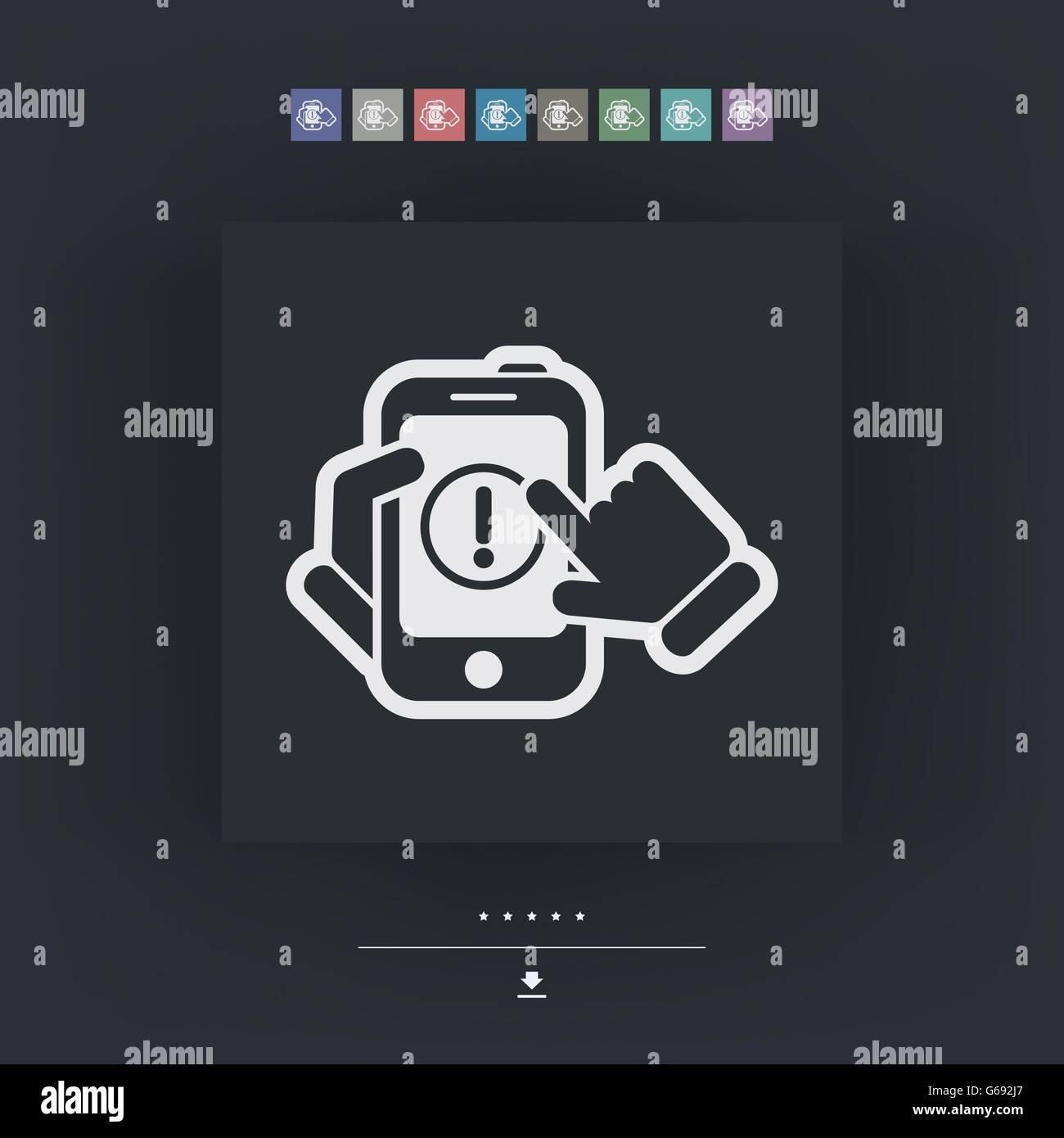 Mobile Alert Setting High Resolution Stock Photography and Images - Alamy