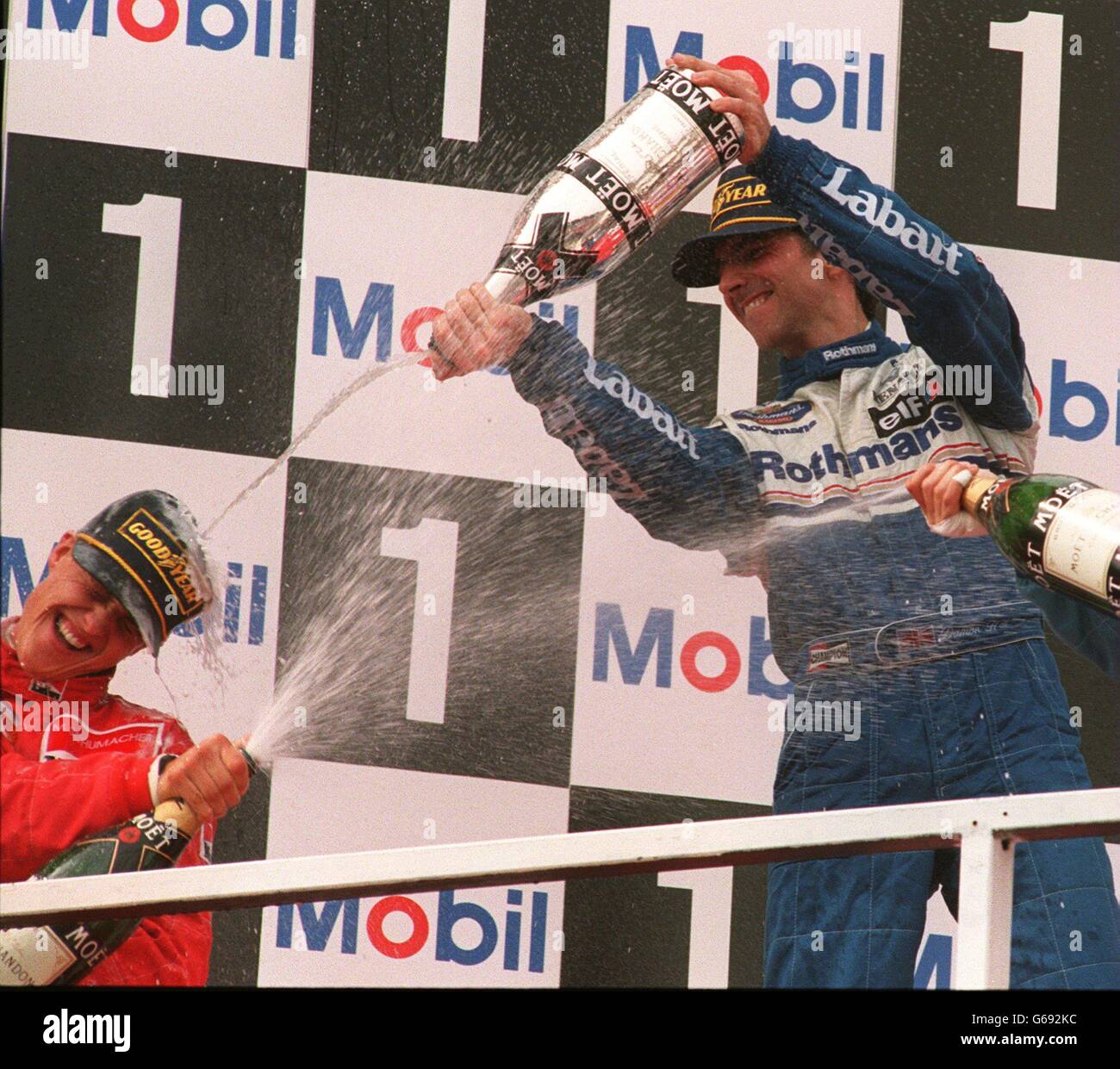 Michael Schumacher Damon Hill High Resolution Stock Photography and Images - Alamy