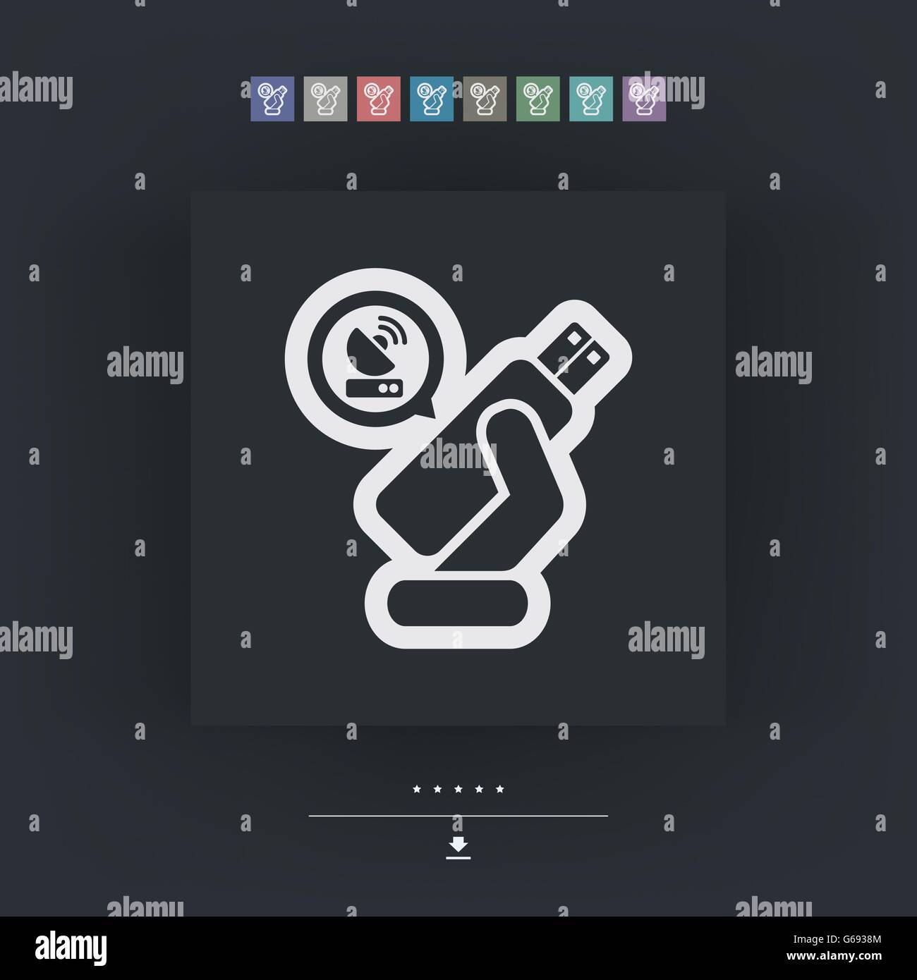 Usb key Stock Vector Images - Alamy