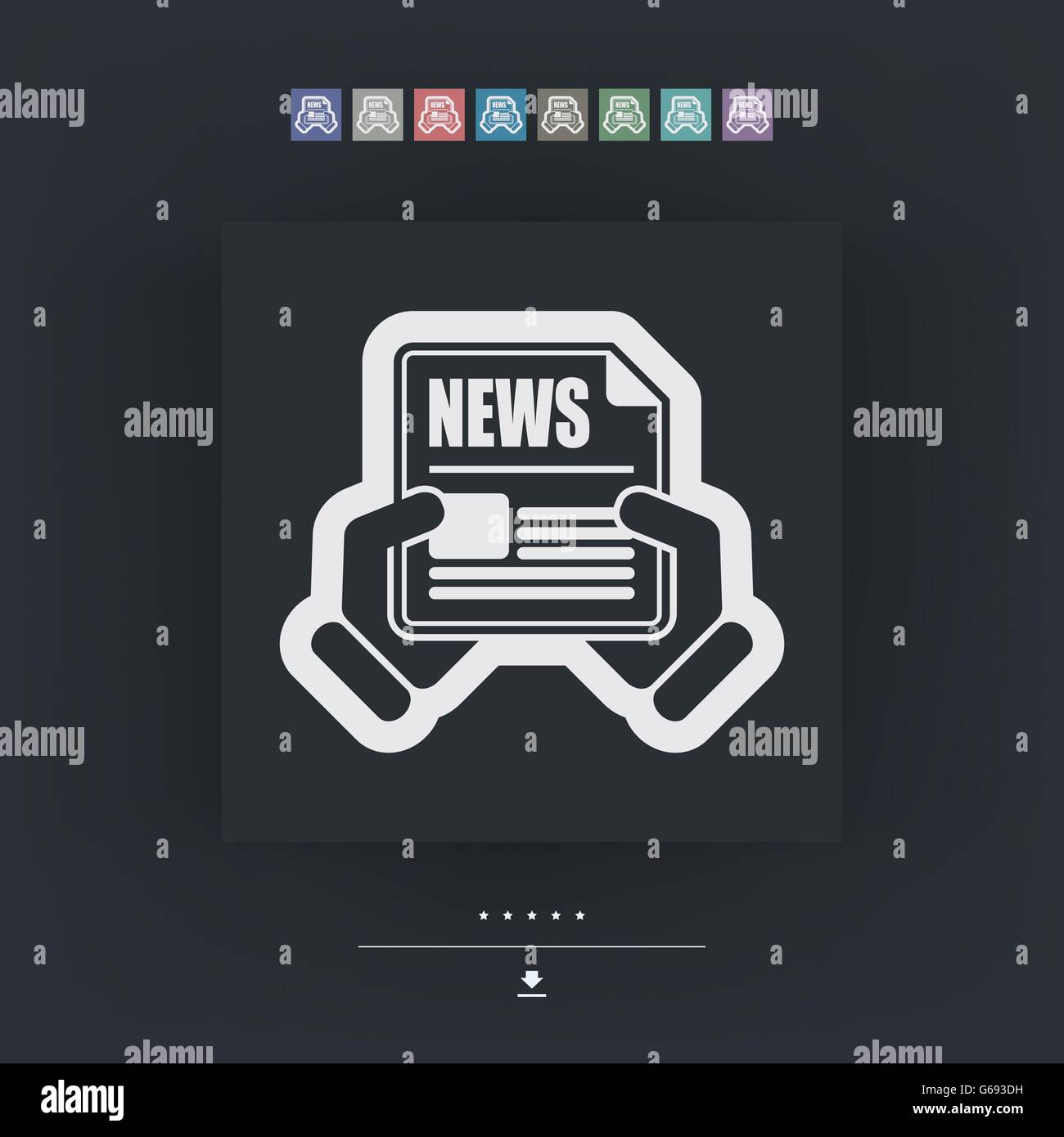 Editorial newspaper Stock Vector Images - Alamy