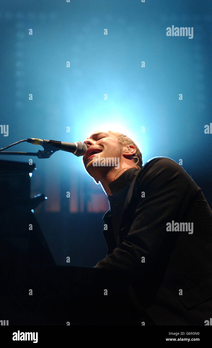 Coldplay - Teenage Cancer Trust Charity Stock Photo - Alamy