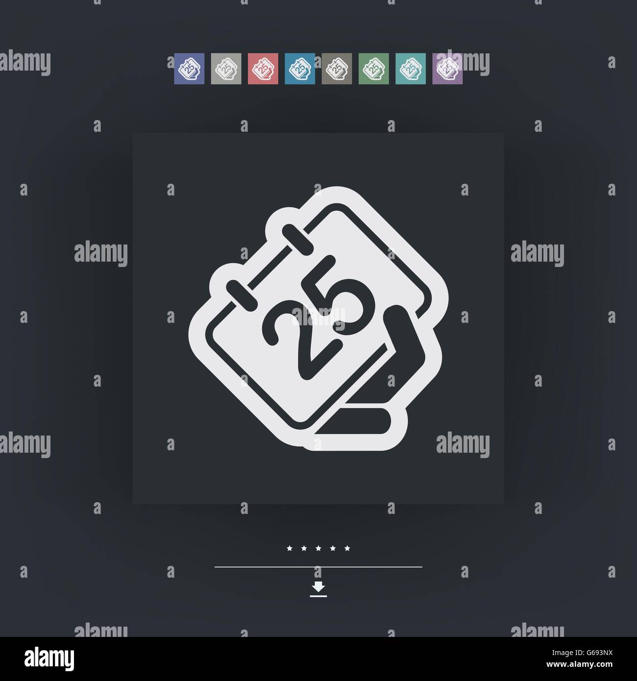 Yesterday the Stock Vector Images - Alamy