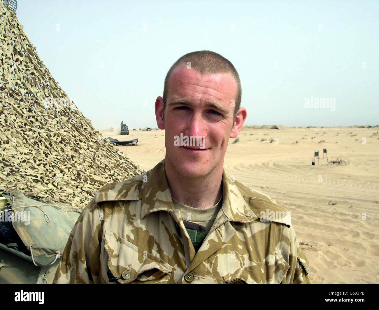Commander of 3 troop of 59 independent commando squadron hi-res stock ...