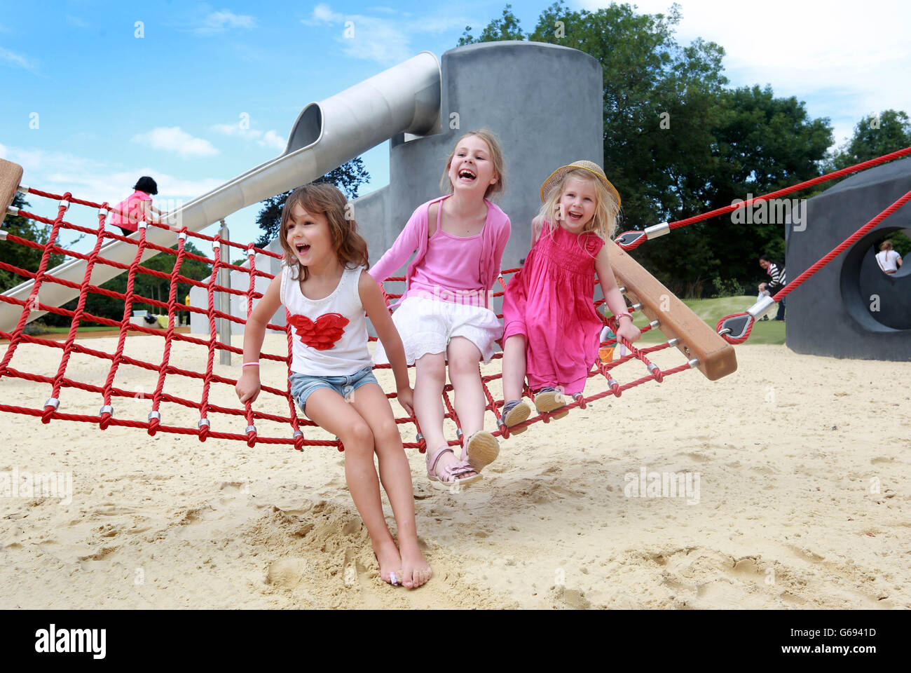 Marylebone Green Playground Stock Photo - Alamy