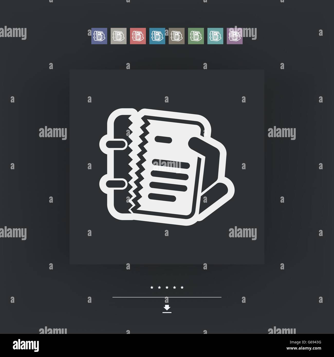 Clipboard notes Stock Vector Images - Alamy